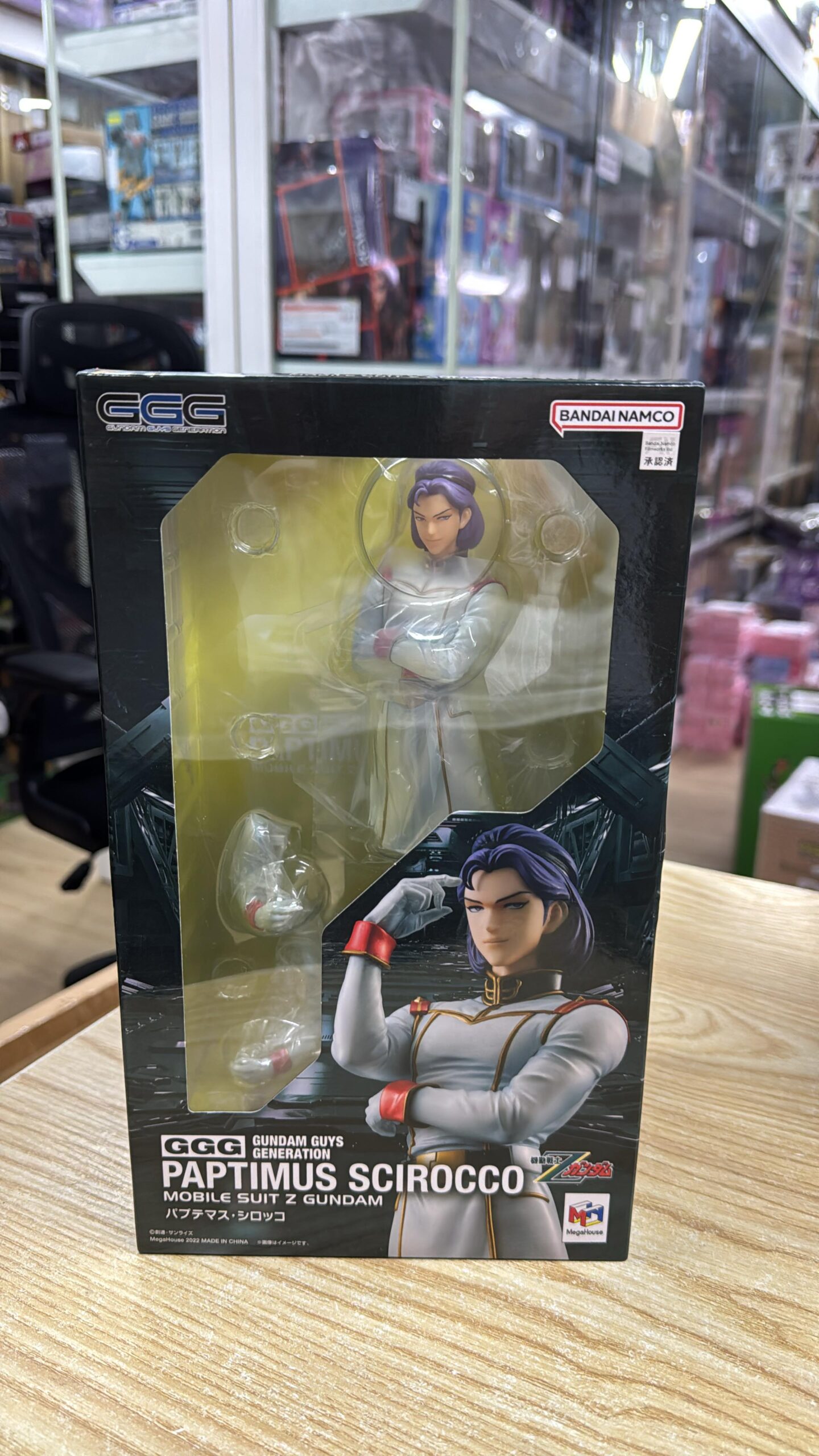 全新 Megahouse GGG Mobile Suit Z Gundam Paptimus Scirocco 機動戰士高達 巴比迪斯 斯洛哥 ...