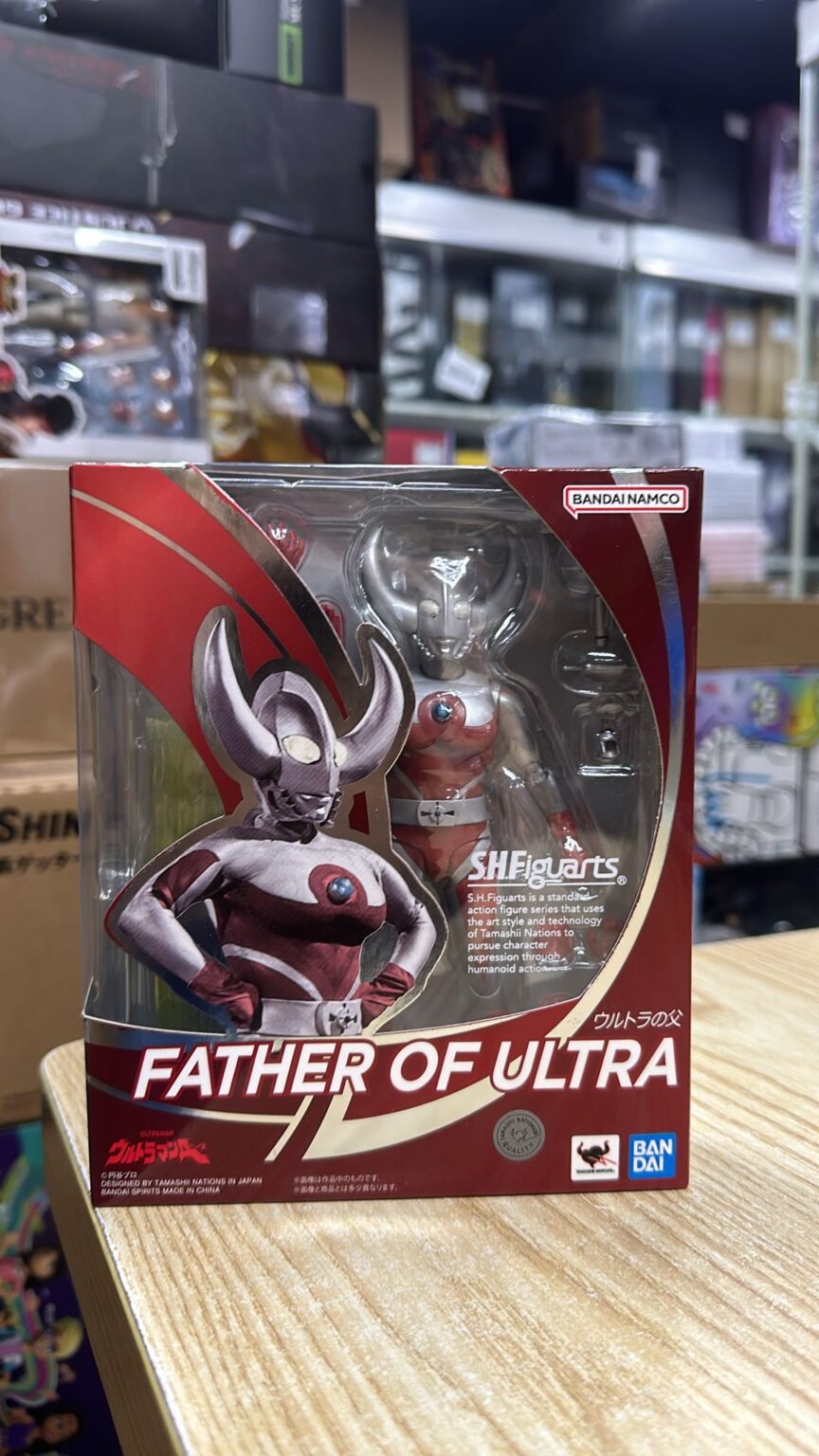 開封品 Bandai S.H.Figuarts Shf Father of Ultra Ultraman 咸蛋超人 超人之父 超人爸爸 ...