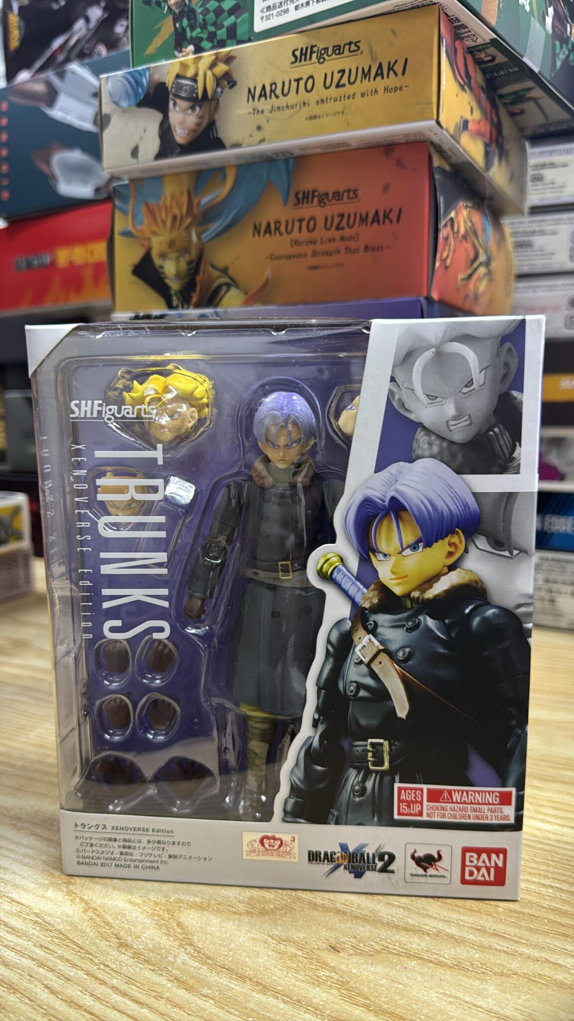 Bandai S.H.Figuarts Shf Trunks Xenoverse Dragon Ball DragonBall ...