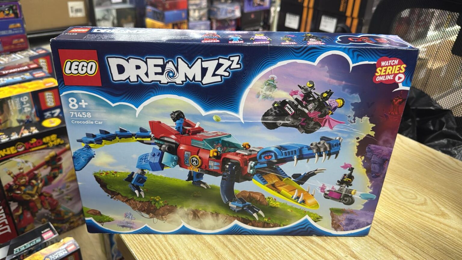全新 Lego 71458 Crocodile Car Dreamzzz 鱷魚車 – Nibanme Toys