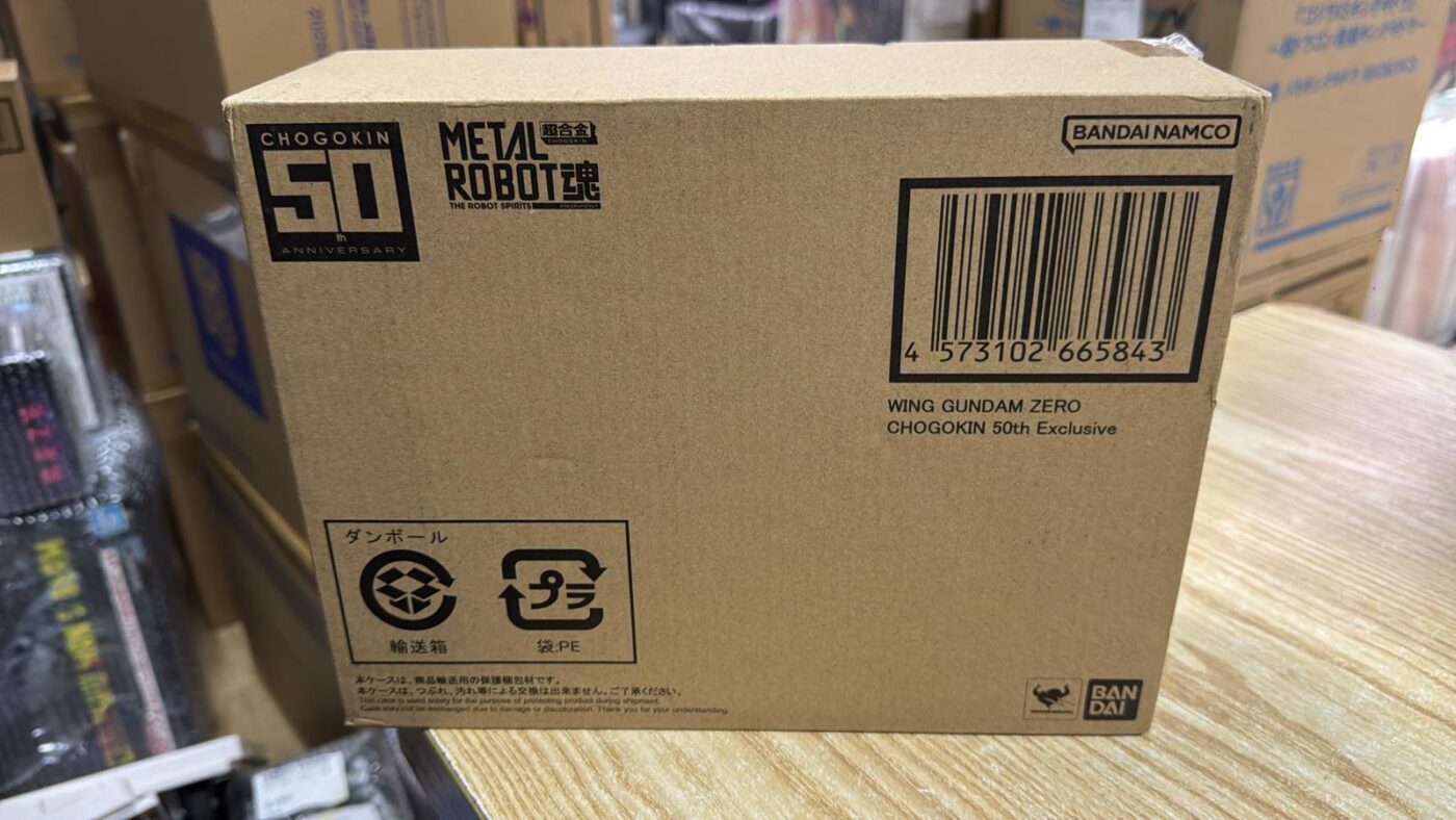 Bandai Metal Robot Wing Gundam Zero Chogokin 50Th Exclusive – Nibanme Toys