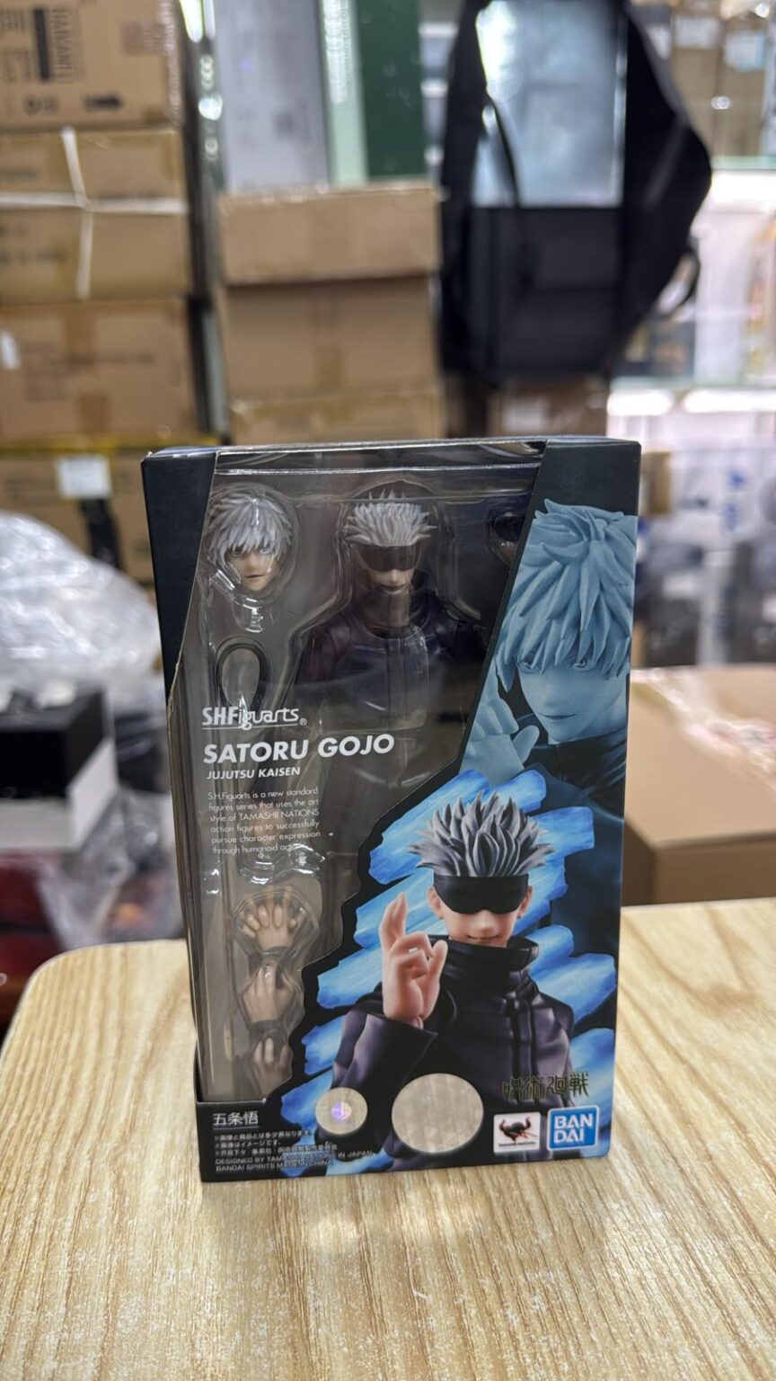 開封品 Bandai S.H.Figuarts Shf Satoru Gojo Jujutsu Kaisen 咒術迴戰 五条悟 五條悟 ...