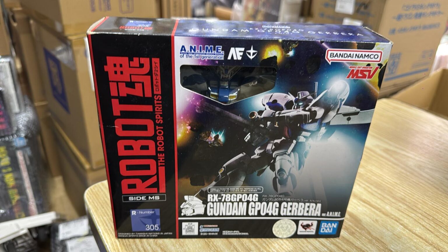 Bandai Robot Spirits Robot 305 RX-78GP04G Gundam Gerbera – Nibanme Toys