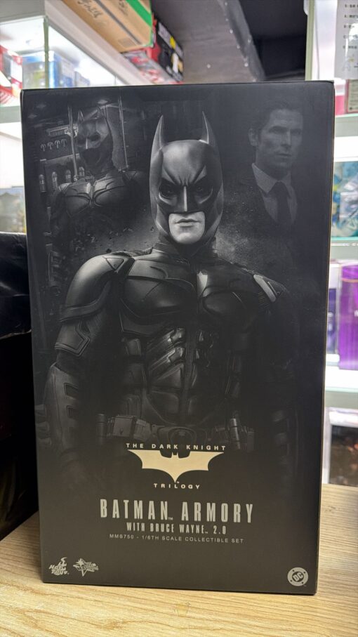 Hottoys MMS750 Batman Armory With Bruce Wayne Set 2.0 – Nibanme Toys