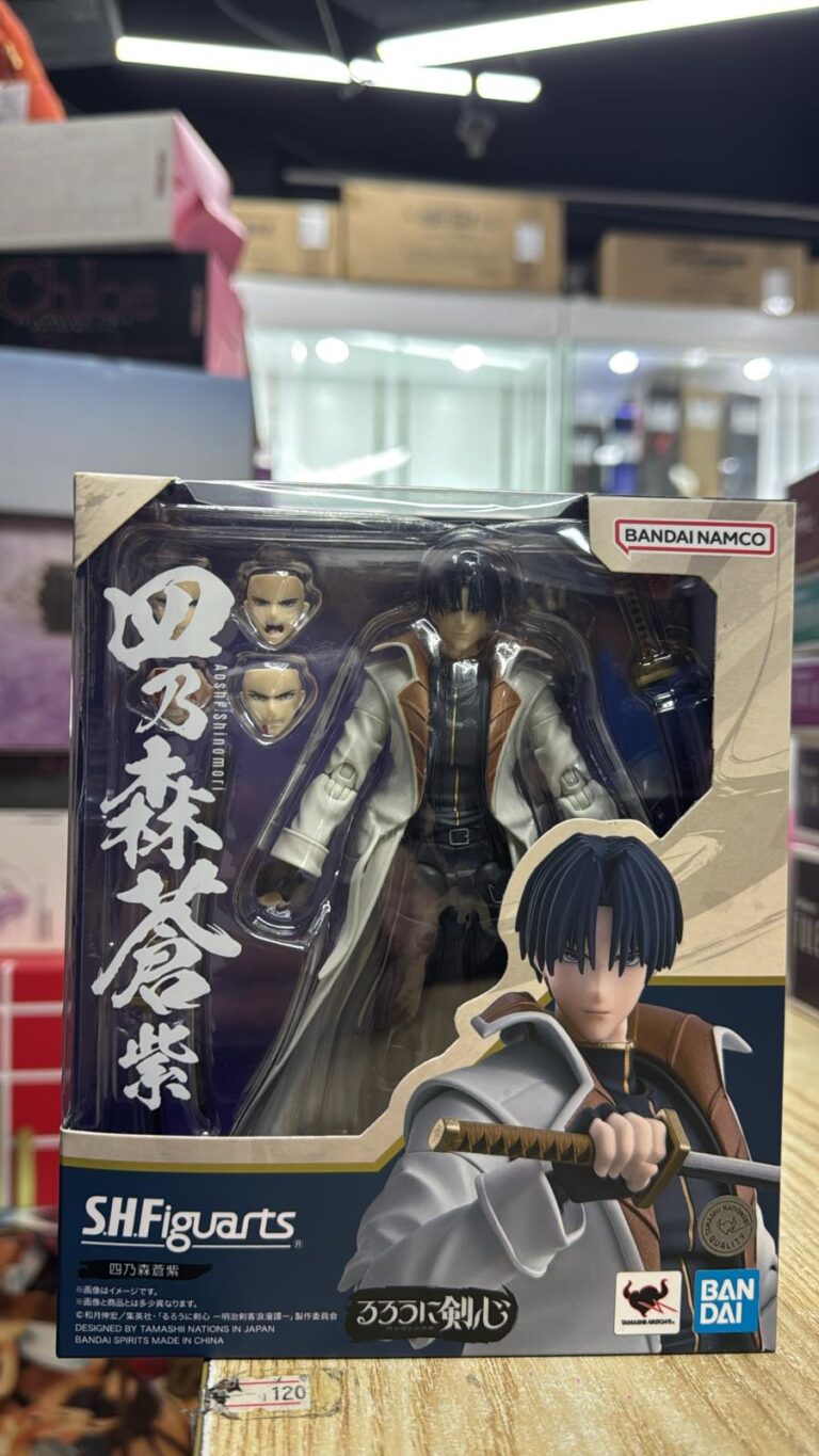Bandai S.H.Figuarts Shf Aoshi Shinomori Rurouni Kenshin – Nibanme Toys