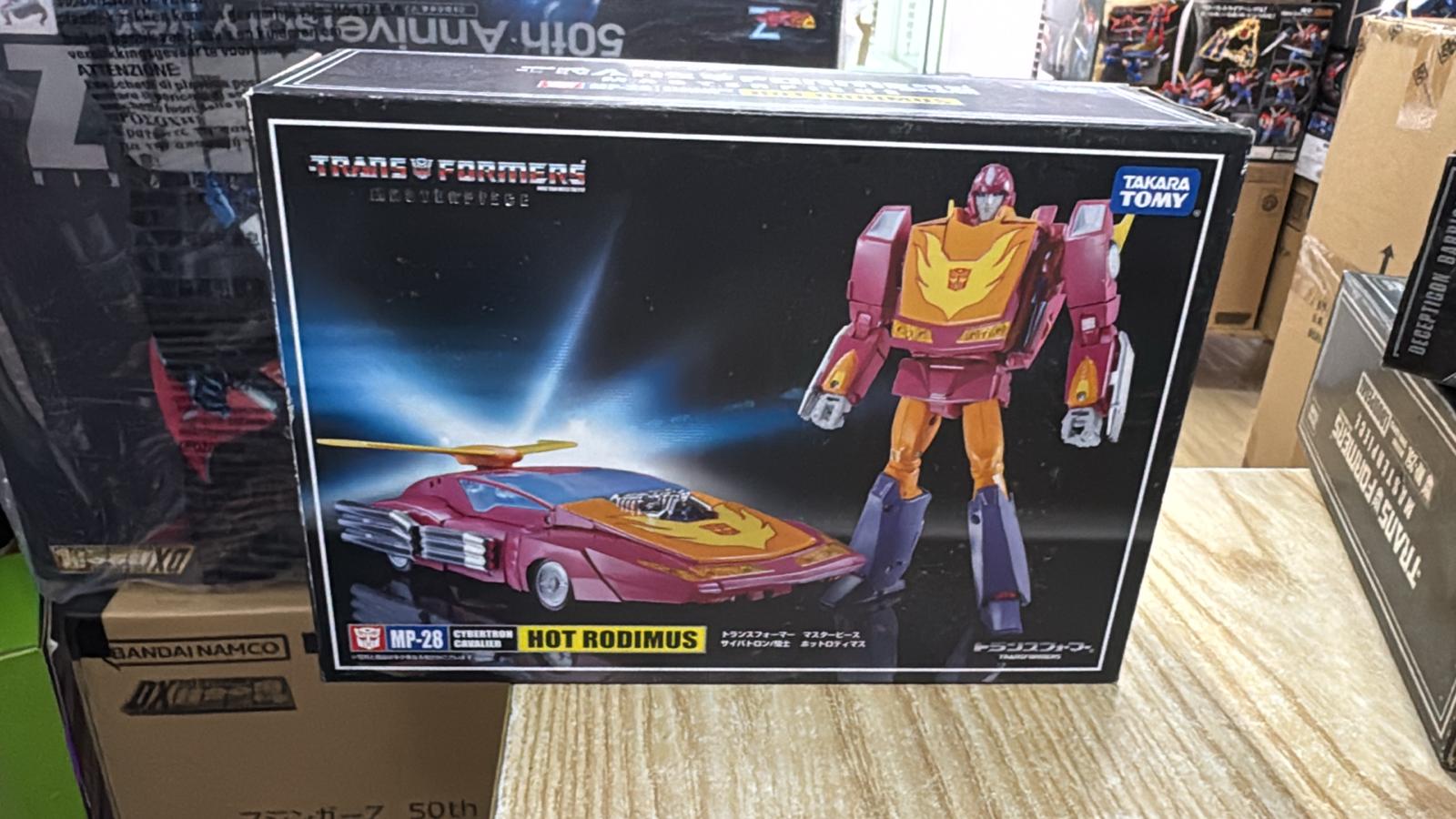 Takara Tomy Transformer MP-28 Masterpiece Hot Rodimus – Nibanme Toys